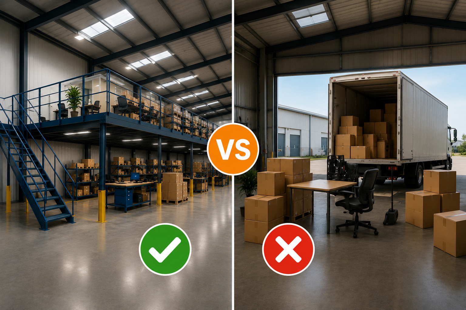 Is a Mezzanine Floor Cheaper Than Moving Premises?